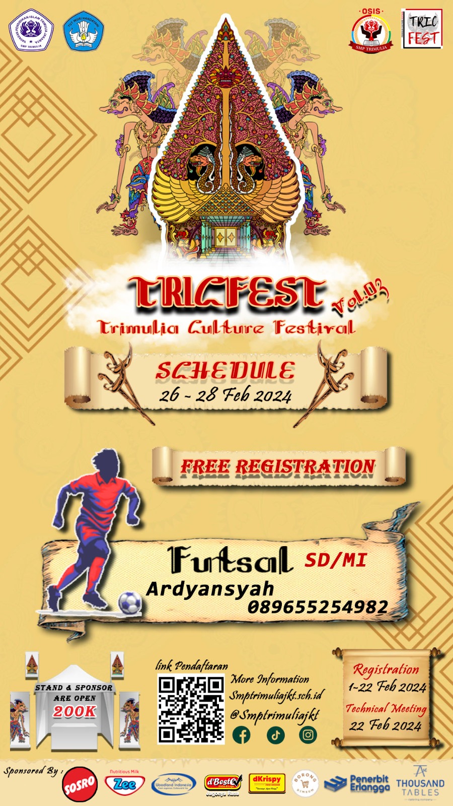 Event Trimulia Culture Festival Vol 2 Tahun 2024 - SMP Trimulia Jakarta