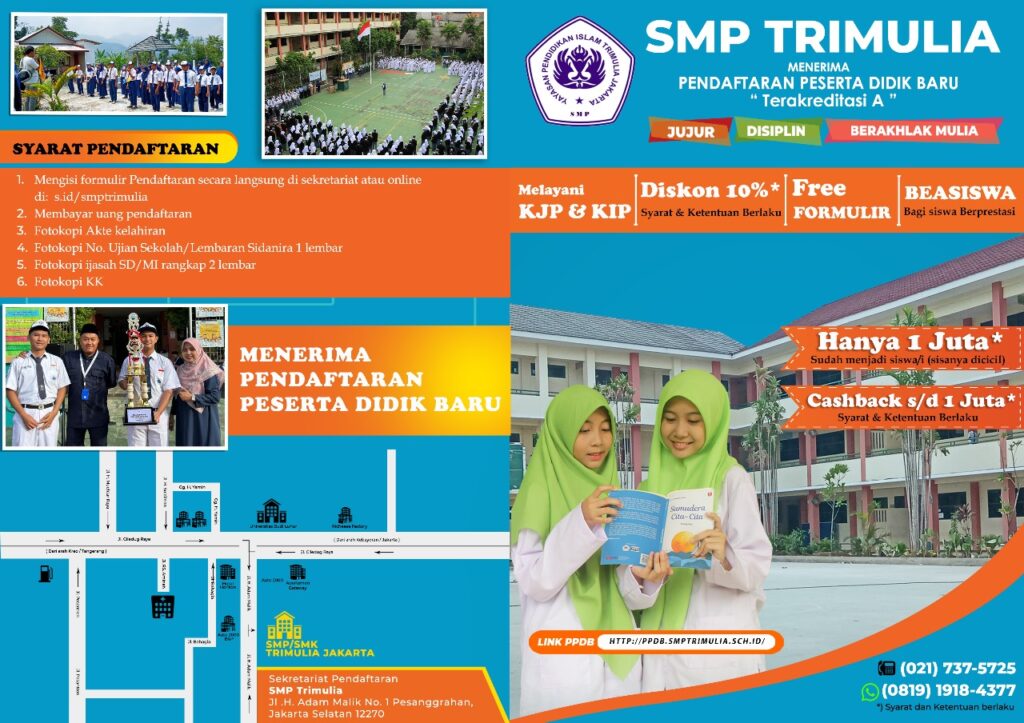 Penerimaan Peserta Didik Baru SMP Trimulia Jakarta 2025 - SMP Trimulia ...